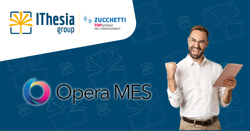 Opera MES Cybertec software produzione